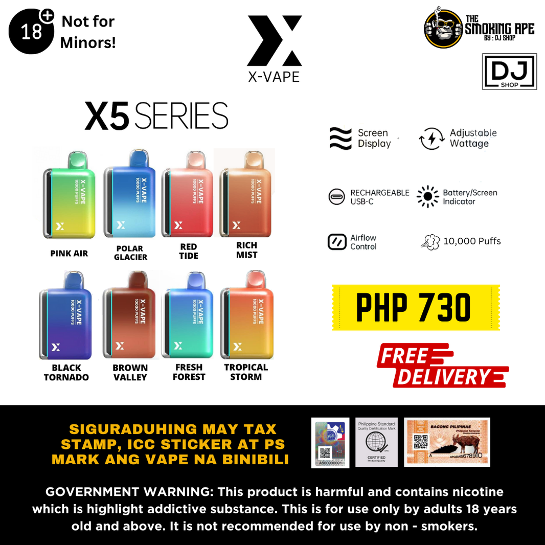 X VAPE - DJ SHOP PH