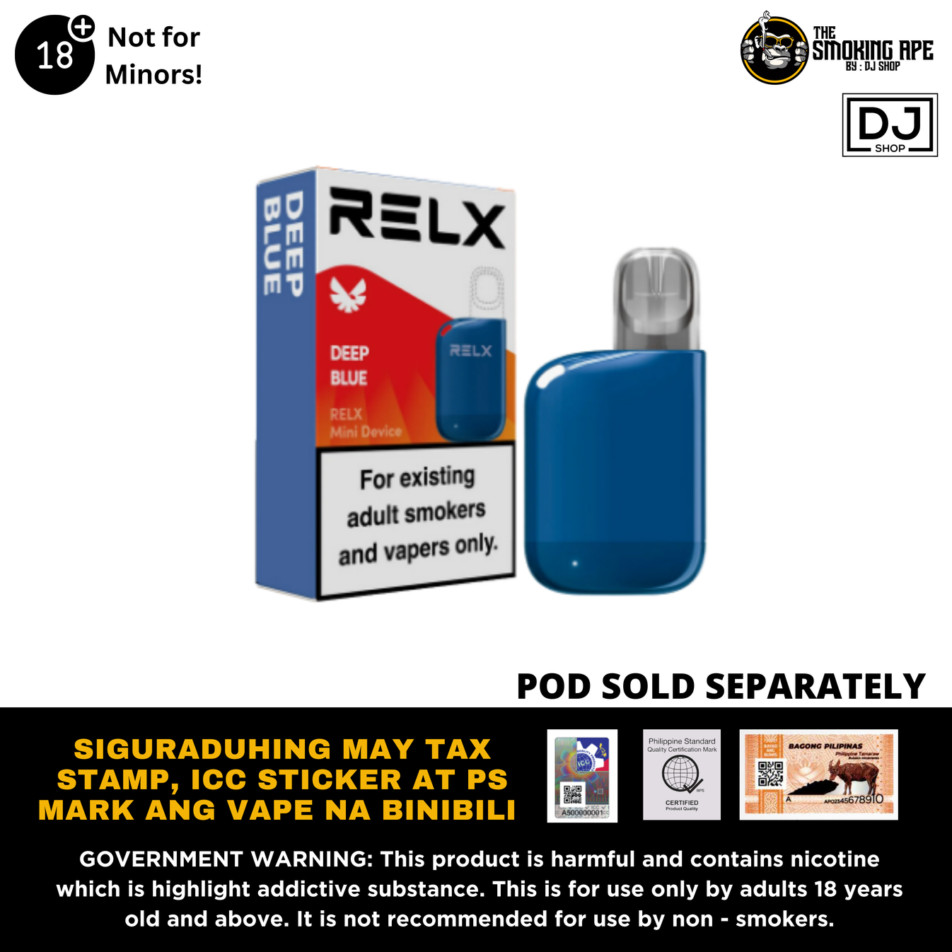 RELX Mini Device – DJ SHOP PH
