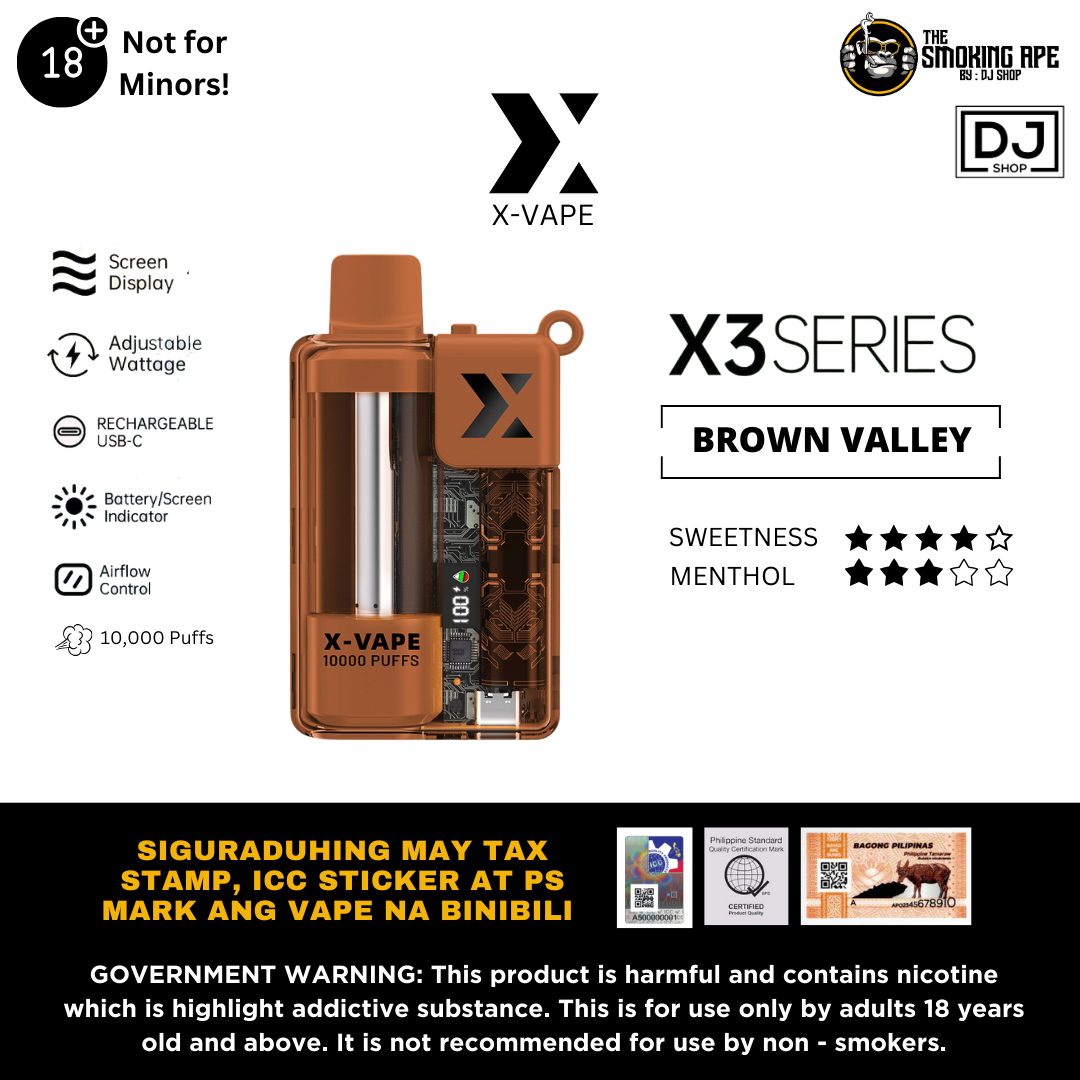 X-Vape X3 Series – DJ SHOP PH