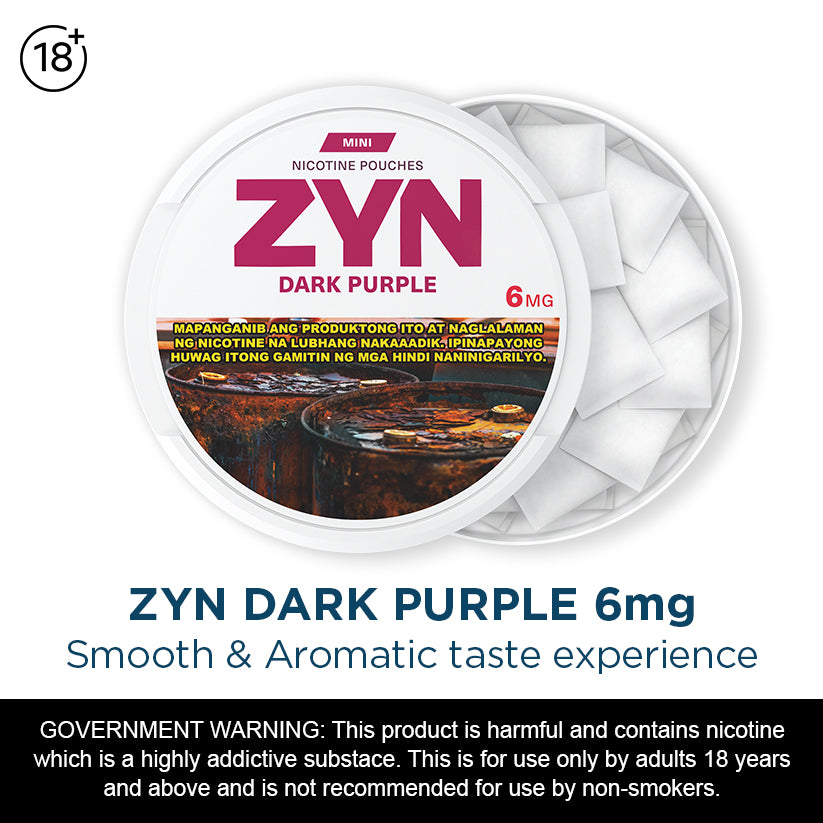ZYN Dark purple 6mg - DJ SHOP PH